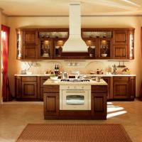 China Modern Solid Wood Kitchen Cabinet with PVC Membrane Door Panel and Distinctive Designs for sale