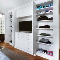 China Convertible High End Wooden Wardrobe Closet The Perfect Storage Solution for Apartments for sale