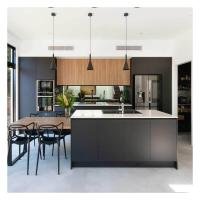 China Custom American Modular Kitchen Cabinet with Modern Design and Toe Kick Accessories for sale