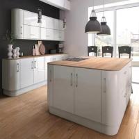 China Veneer Top/Lacquer Bottom Finish Modern Acrylic Designs for Modular Kitchen Cabinets for sale