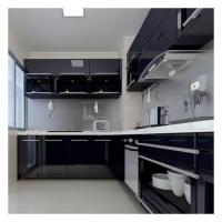 China Custom American Modular Kitchen Cabinet with Modern Design and Toe Kick Accessories for sale