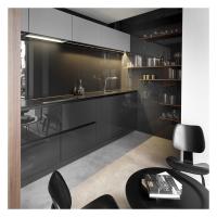 China Custom American Modular Kitchen Cabinet with Modern Design and Toe Kick Accessories for sale