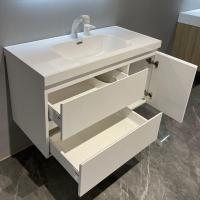 China MR-MDF Carcase Material Wall Mounted CAD/3D Bathroom Cabinet for Modern Luxury Furniture for sale