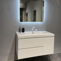 China MR-MDF Carcase Material Wall Mounted CAD/3D Bathroom Cabinet for Modern Luxury Furniture for sale