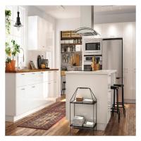 China Easy Clean Functionality Customized Color Modern Style Kitchen Cabinets for Apartment for sale