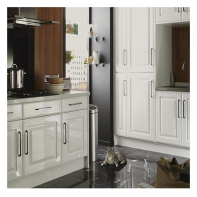 China High End Solid Wood Apartment Kitchen Cabinets in Modular Lacquer Shaker Gloss Finish for sale