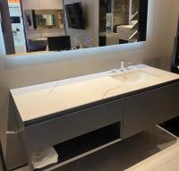 China Customized Made European Furniture Corner Dresser with Sink Popular and Good Looking for sale