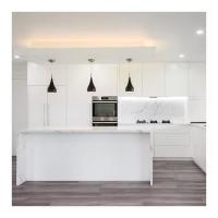 China Waterproof Fireproof Modern Kitchen Cabinet Designed for Durable Furniture Cuisine for sale
