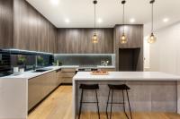 China Modular Kitchen Cabinets Maroon Wall Cabinet for Modern Multi-Functional Organization for sale