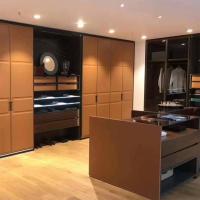 China European Style Wooden Wardrobes Practical Custom Walk-in Wardrobe Closet for Your Home for sale