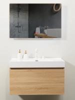 China Drawer Slides Euro Style Furniture Wall Hung Double Sink Cabinet Basin Bathroom Vanity Set for sale