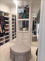 China Modern Style Customized Wooden Wardrobe Cabinet Closet with PANEL Wood Style by YALIG for sale