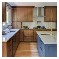 China Modern Style Flat Panel Design Kitchen Cabinets Veneer Oak Veneer for Your Modern Home for sale