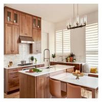 China Modern Style Flat Panel Design Kitchen Cabinets Veneer Oak Veneer for Your Modern Home for sale