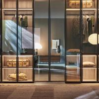 China Modern Design Master Bedroom Wardrobe Closet with Customizable Options and Mail Packing for sale