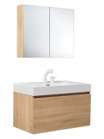 China Top- Euro Style Bathroom Vanity with Quartz Stone Countertop and Particleboard Carcase for sale