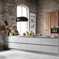 China Waterproof Fireproof Luxury Laminate Kitchen Storage Cabinet for Villa Renovation for sale