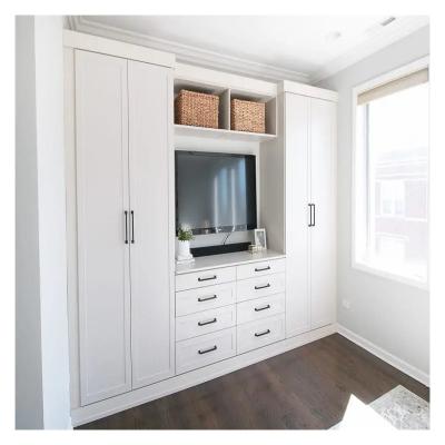 China 2D / 3D European Style Bedroom Furniture Modern Design Wardrobes for Apartment Hotel for sale