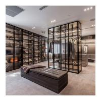 China Customized MR HDF Board Waterproof Wooden Wardrobe Set for End Bedrooms from YALIG for sale