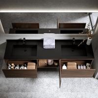 China Modern Classic Style Floating Vanity Bathroom Vanity Cabinet with Customized Width for sale