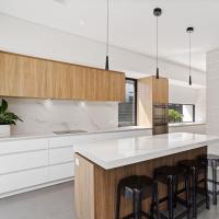 China Modern Style Full Durable Matt Simple Kitchen Cabinet Designs Lacquer Door Treatment for sale