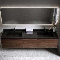 China Environment Standard E1 Bathroom Sink Vanity for Modern Design and Waterproof Design for sale