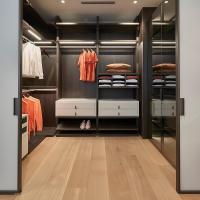 China Custom Apartment Bedroom Furniture Walk in Closet Wardrobe Set for Home Villa Hotel for sale