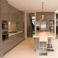 China High Gloss Lacquer Plywood Carcass Full Modern Kitchen Cabinet A Must-Have for Your Hom for sale