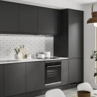 China Modern Custom Lacquer Kitchen Cabinet Units with Veneer Color Customization Option for sale