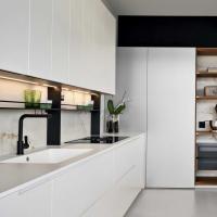 China Modern Custom Lacquer Kitchen Cabinet Units with Veneer Color Customization Option for sale