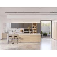 China Melamine Board Carcase Material YALIG Beige Design Fitted Lacquer Custom Cozinha Kitchen Remodeling for sale