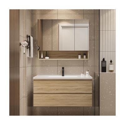 China Modern Style Euro Furniture Wall Hung Luxury Bathroom Vanities with Customized Width for sale
