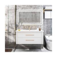 China High End Modern Design Bathroom Vanity Set with Wall Mounting and PVC/Lacquer Finish for sale