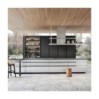 China YALIG Wooden Kitchen Cabinet Sets with Waterproof Fireproof Advantage and Blum Hardware for sale