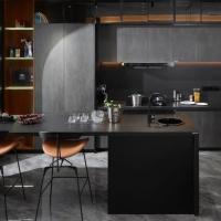 China YALIG Wooden Kitchen Cabinet Sets with Waterproof Fireproof Advantage and Blum Hardware for sale