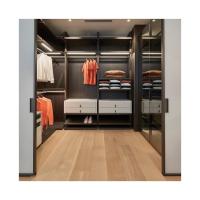 China Wooden Bedroom Closet Wardrobe Custom Modern Design for High End Professionals for sale