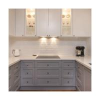 China Customized Color Luxury Kitchen Wall Cabinet for Easy Cleaning in Modern Style Apartment for sale