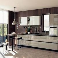 China Melamine Board Carcase High Gloss Acrylic Dish Dryer Cabinet with Veneer/Lacquer Finish for sale