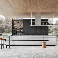 China YALIG Melamine Kitchen Cabinet Kitchen Furniture Set with Customized Veneer Color for sale