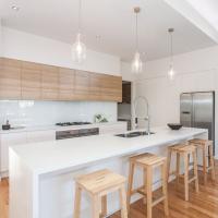China Renovating Your Kitchen Choose Our E1 MDF Carcass Material L Shape Kitchen Cabinet for sale