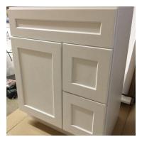 China 2023 Top Sale Modern Customized Popular Design Shaker Bathroom Vanity for Apartment for sale