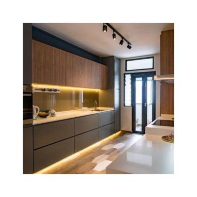 China Modern Design Waterproof Fireproof Complete Kitchen Pantry Cabinets with Blum Hardware for sale
