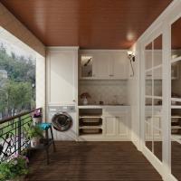China Lacquer Surface Treatment Waterproof Custom Laundry Room Sink Cabinet for Washing Machine for sale
