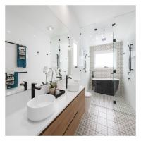 China Apartment Bathroom Vanity Combo with Mirror Customized Waterproof Modern Cabinets for sale