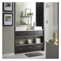 China Modern Bathroom Vanity Combo with Waterproof Function and Customized Plywood Carcase for sale