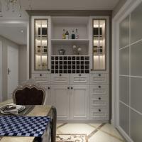 China Contemporary Design Style Wood Wine Bar Cabinet for Living Room Furniture Partition for sale