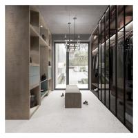 China Metal Sliding Closet Doors for End Design European Style Solid Wood Wardrobe in Black for sale