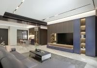 China 2022 Home Interior Wall Decorating Ideas Modern Living Room Wood PANEL TV Cabinet Design for sale