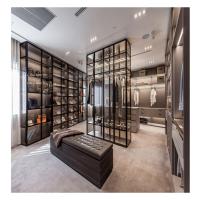 China Home Bedroom Set Furniture Customized Glass Sliding Door Wardrobe with Modern Design for sale
