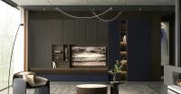 China OEM Service Accepted Popular Modern Design Wooden TV Cabinet for Home Furniture for sale